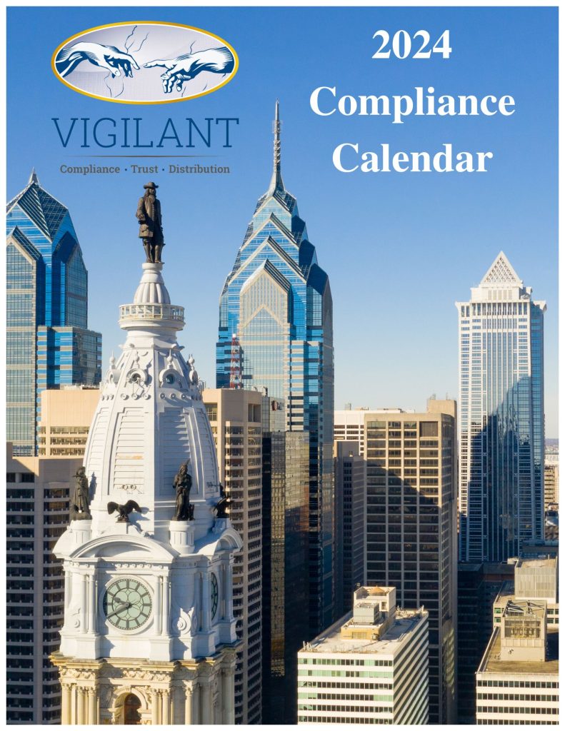 Vigilant 2024 Compliance Calendar | Download Here
